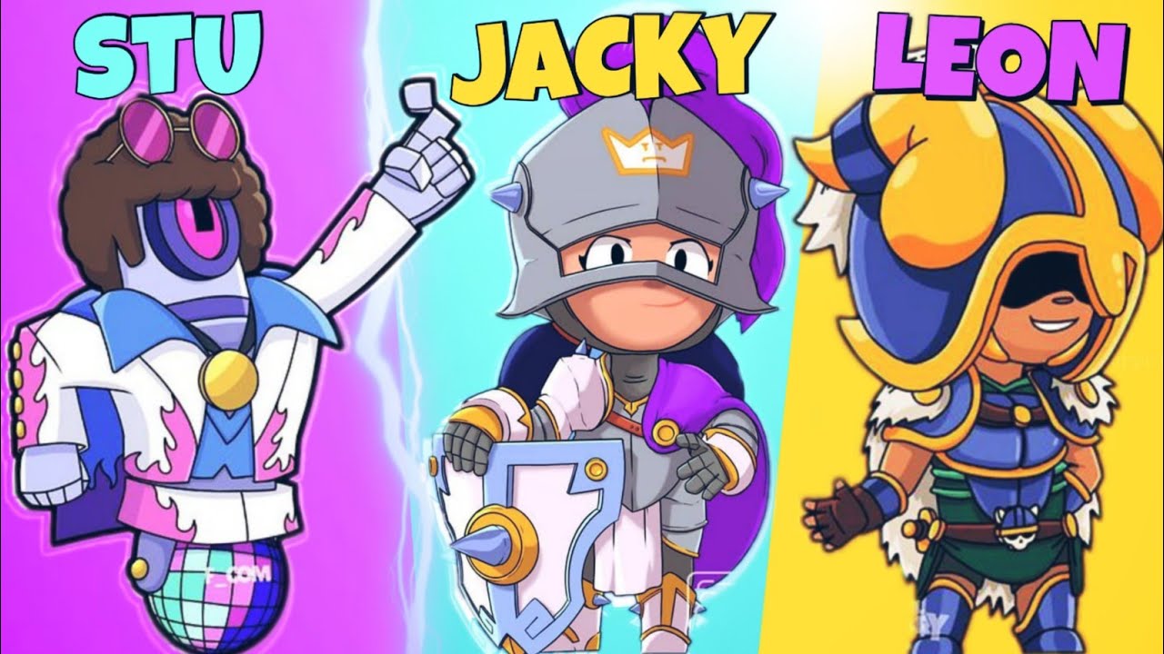 New Skin Ideas For Brawl Stars | Eve, STU, Jacky and More - YouTube