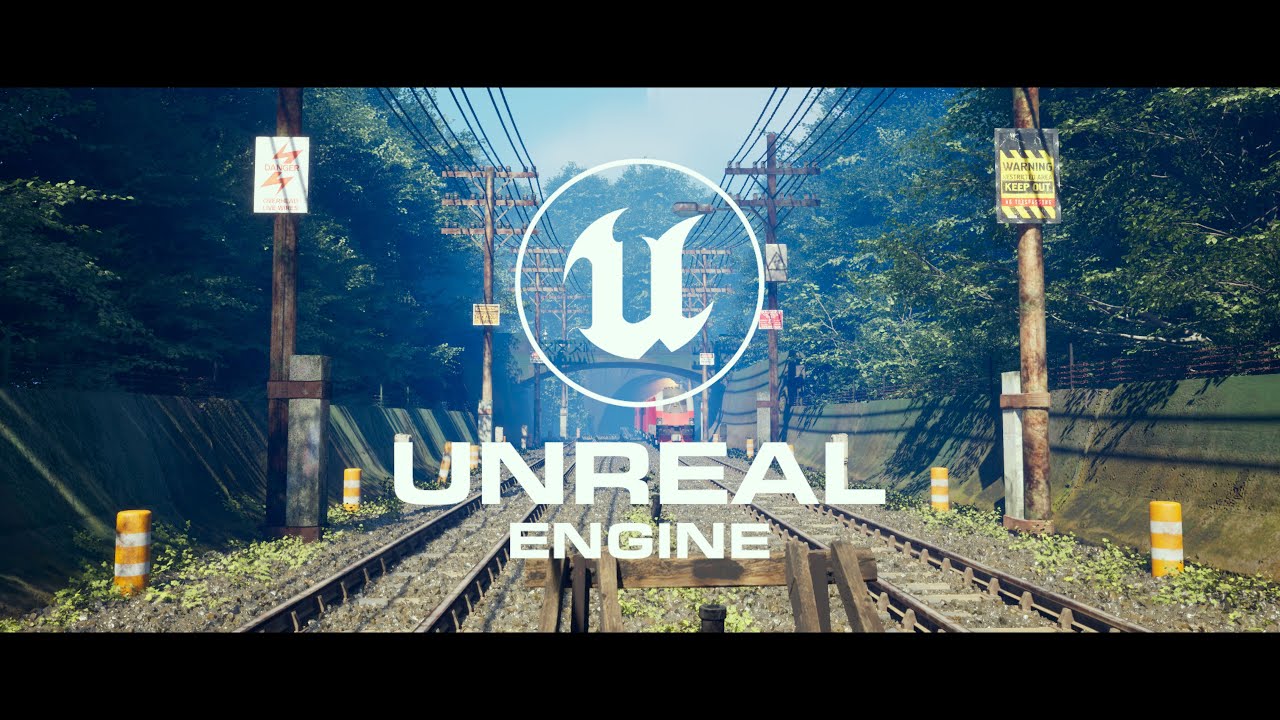 Train Tunnel Environment design IN UNREAL 5.0 - YouTube