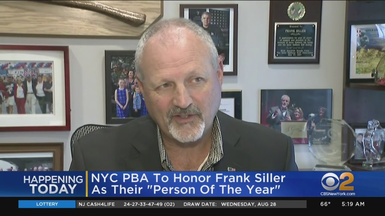 NYC PBA To Honor Frank Siller As Person Of The Year - YouTube