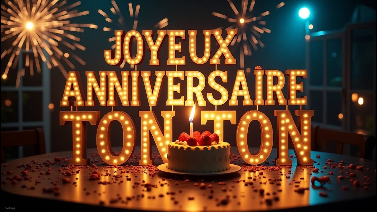 Joyeux Anniversaire TONTON (80' - Original Music) - YouTube