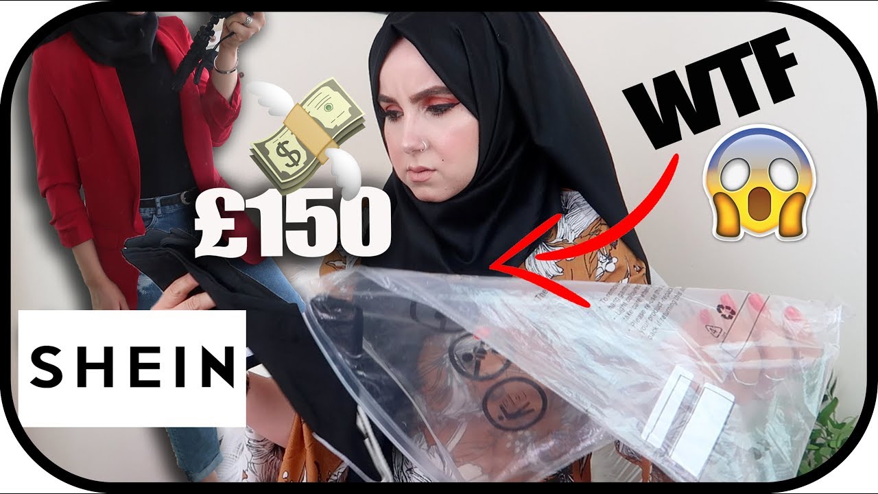 I SPENT £150 ON SHEIN ..WHAT A JOKE!! | Amina Chebbi - YouTube