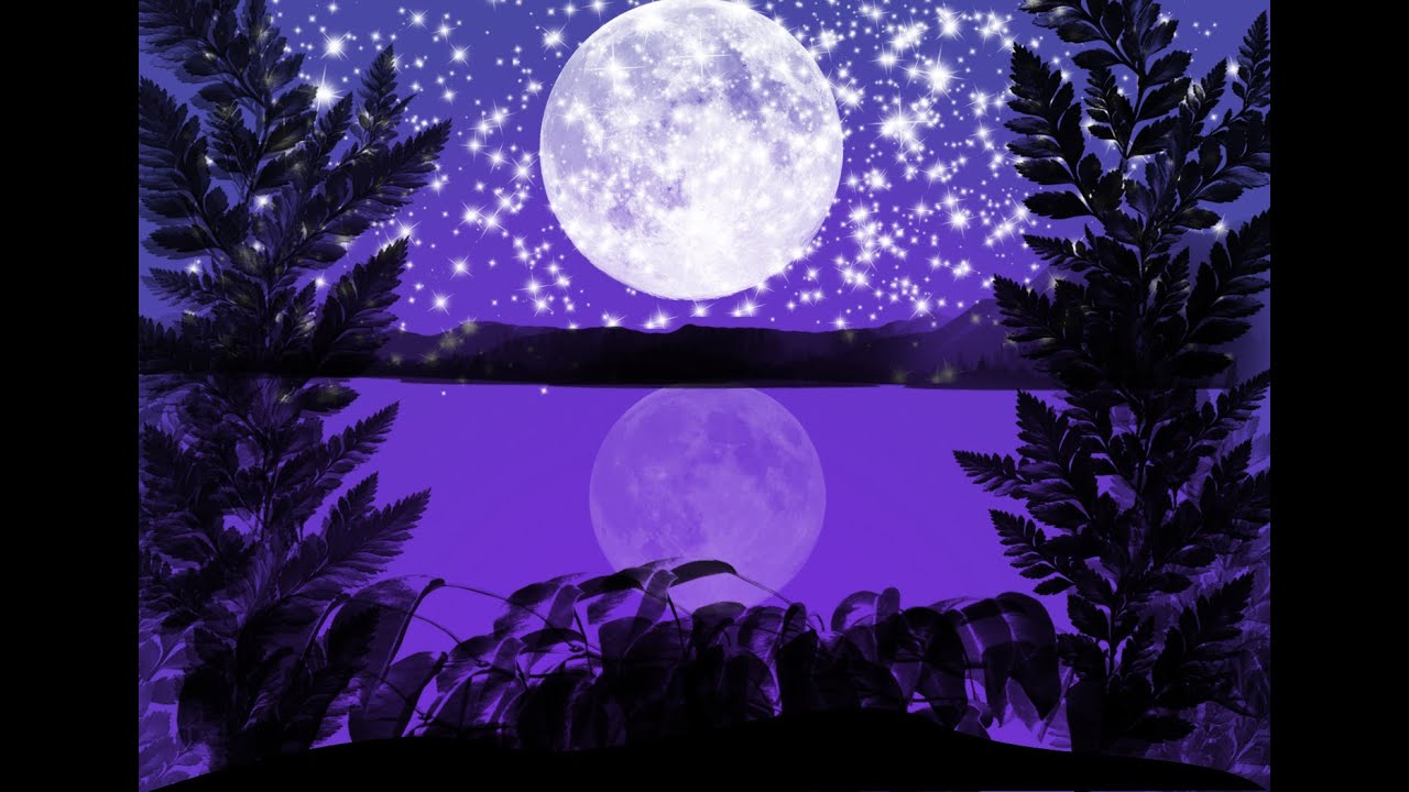 Night Sky Digital Painting - How to Start a Digital Painting - YouTube