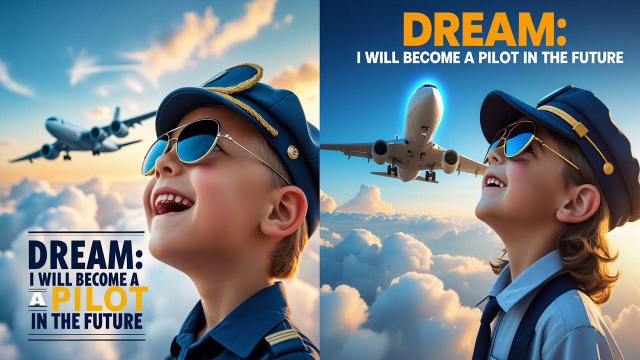 "என் கனவு: நான் ஒரு Pilot ஆவேன்!" 🚀 | "My Dream: I Will Become a Pilot ...