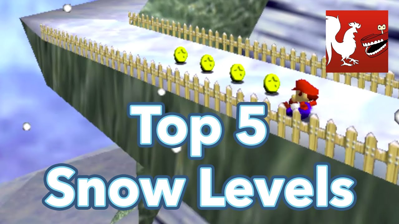 Countdown - Top 5 Snow Levels in Video Games | Rooster Teeth - YouTube