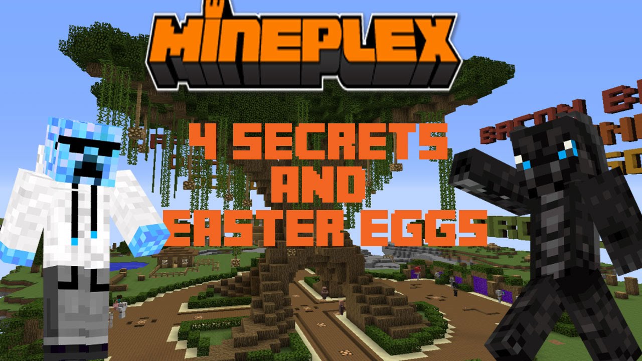 Mineplex: 4 Secrets and Easter Eggs around the Lobby - YouTube