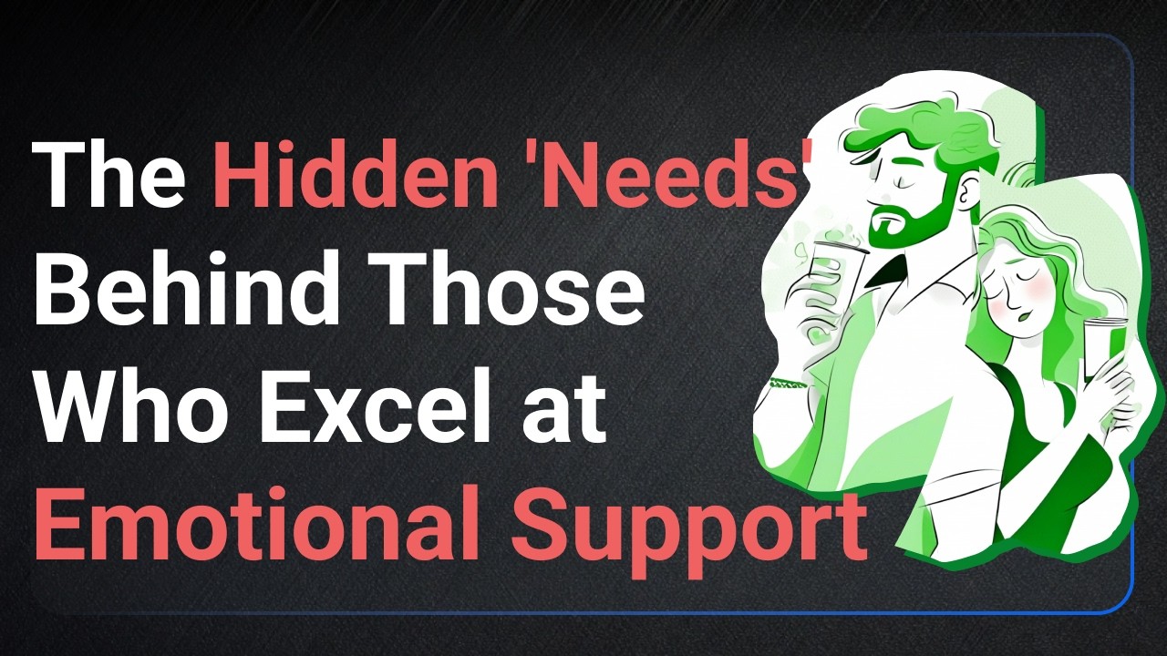 The Hidden 'Needs' Behind Those Who Excel at Emotional Support - YouTube