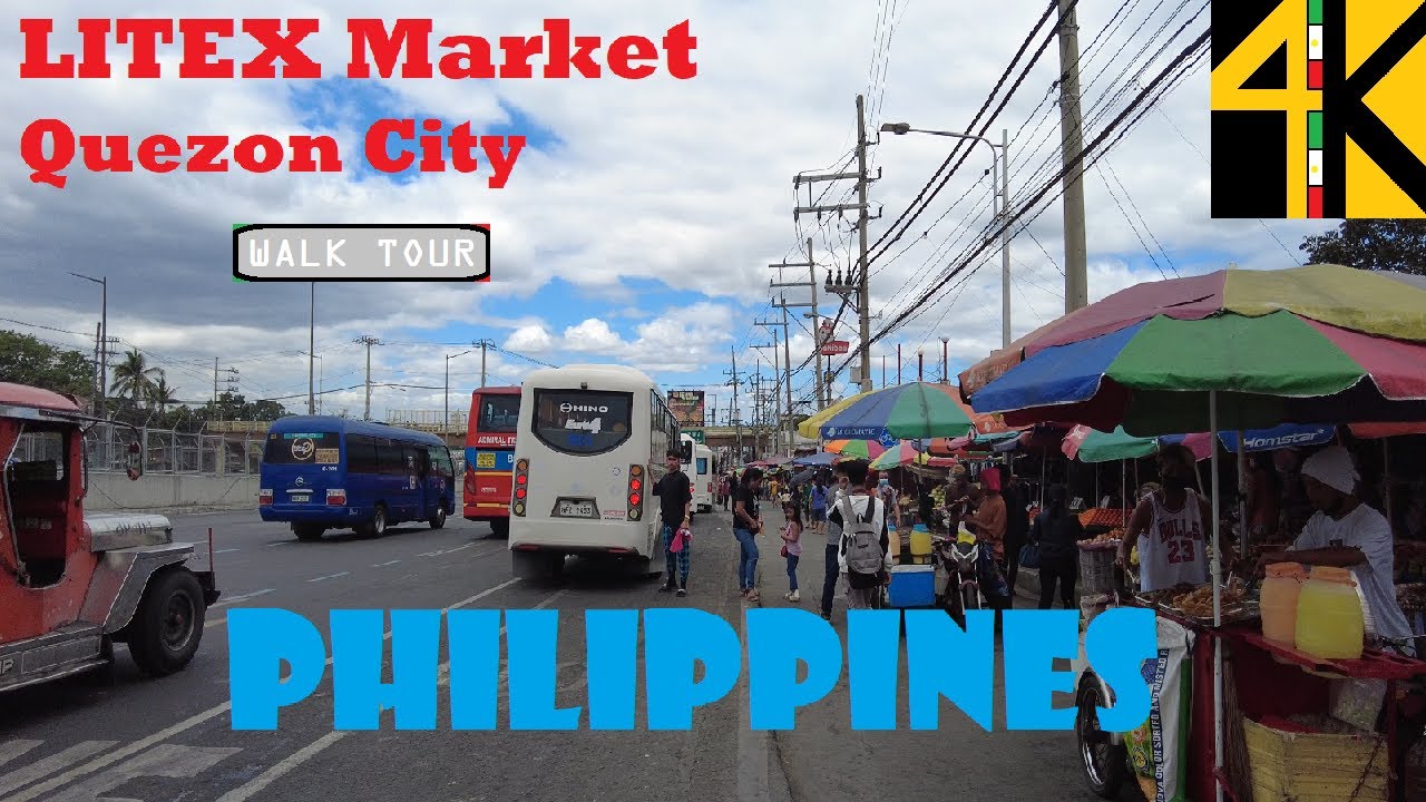 4K | LITEX Market Walk Tour Quezon City Philippines - YouTube