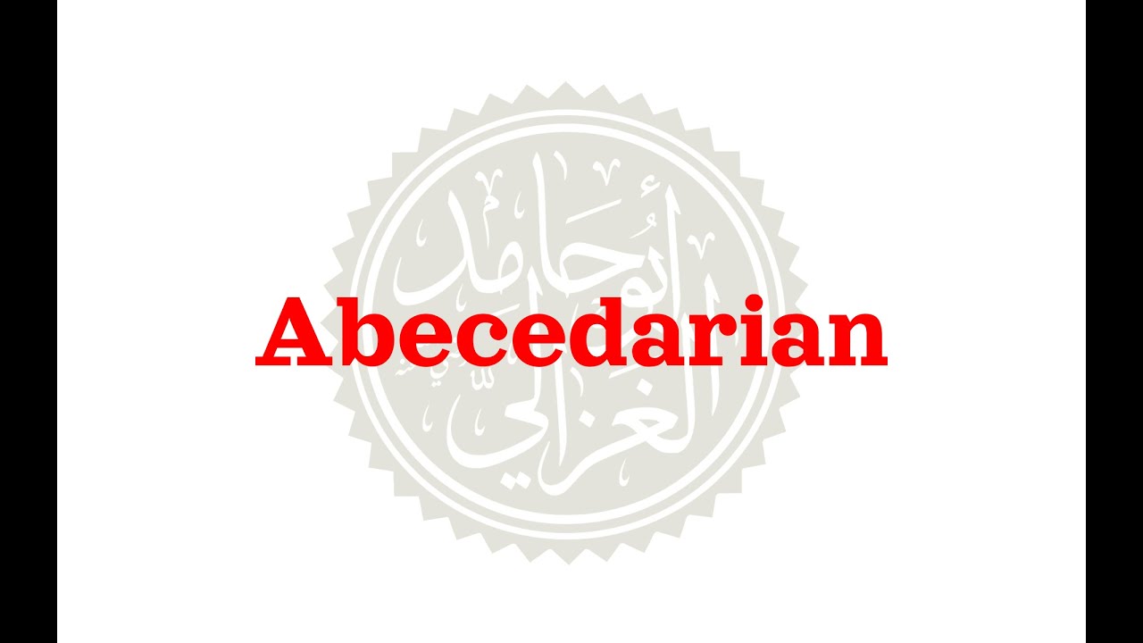 How to pronounce Abecedarian | Meaning of Abecedarian and usage (with ...