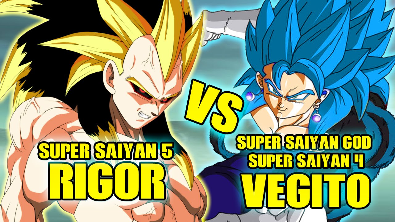 SSGSS4 Vegito Vs Rigor | Dragon Ball What If Battle - YouTube
