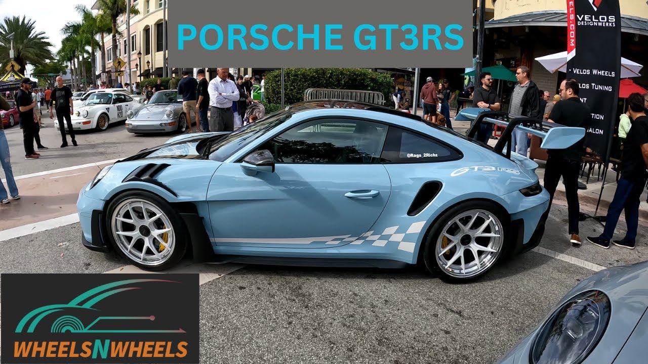 GT3RS Baby Blue Porsche at DRT 2024 - YouTube