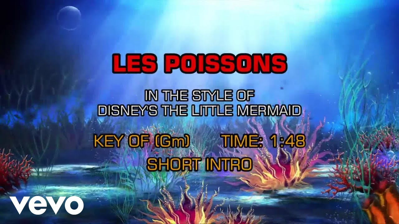 The Little Mermaid - Les Poissons (Karaoke) - YouTube