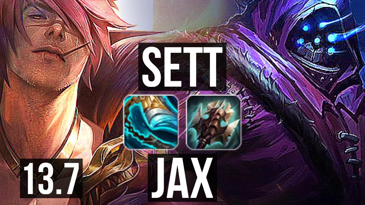 SETT vs JAX (TOP) | 3/1/10, 900K mastery | KR Master | 13.7 - YouTube