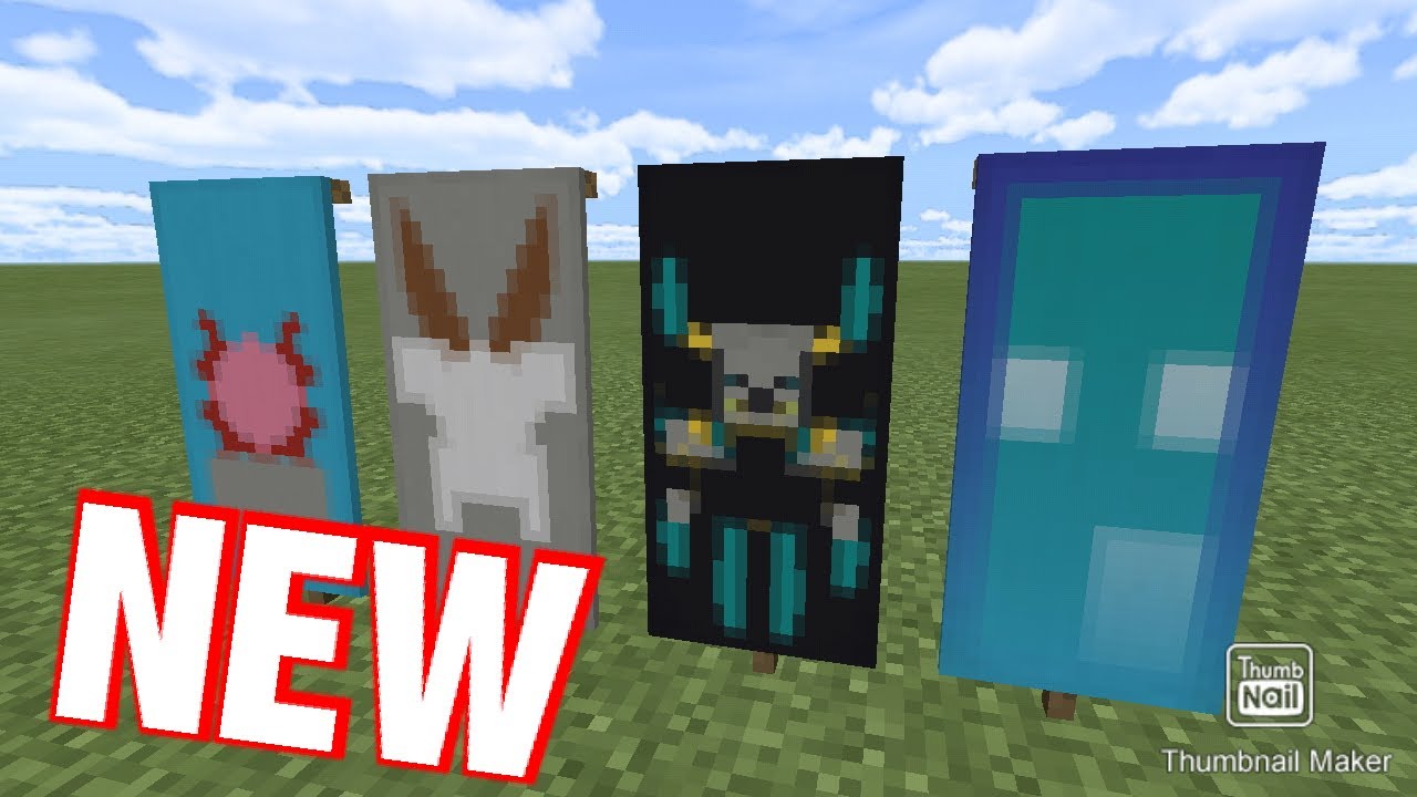 ⛏️Minecraft Banner : 1.17 Mobs | Tutorial⛏️ - YouTube