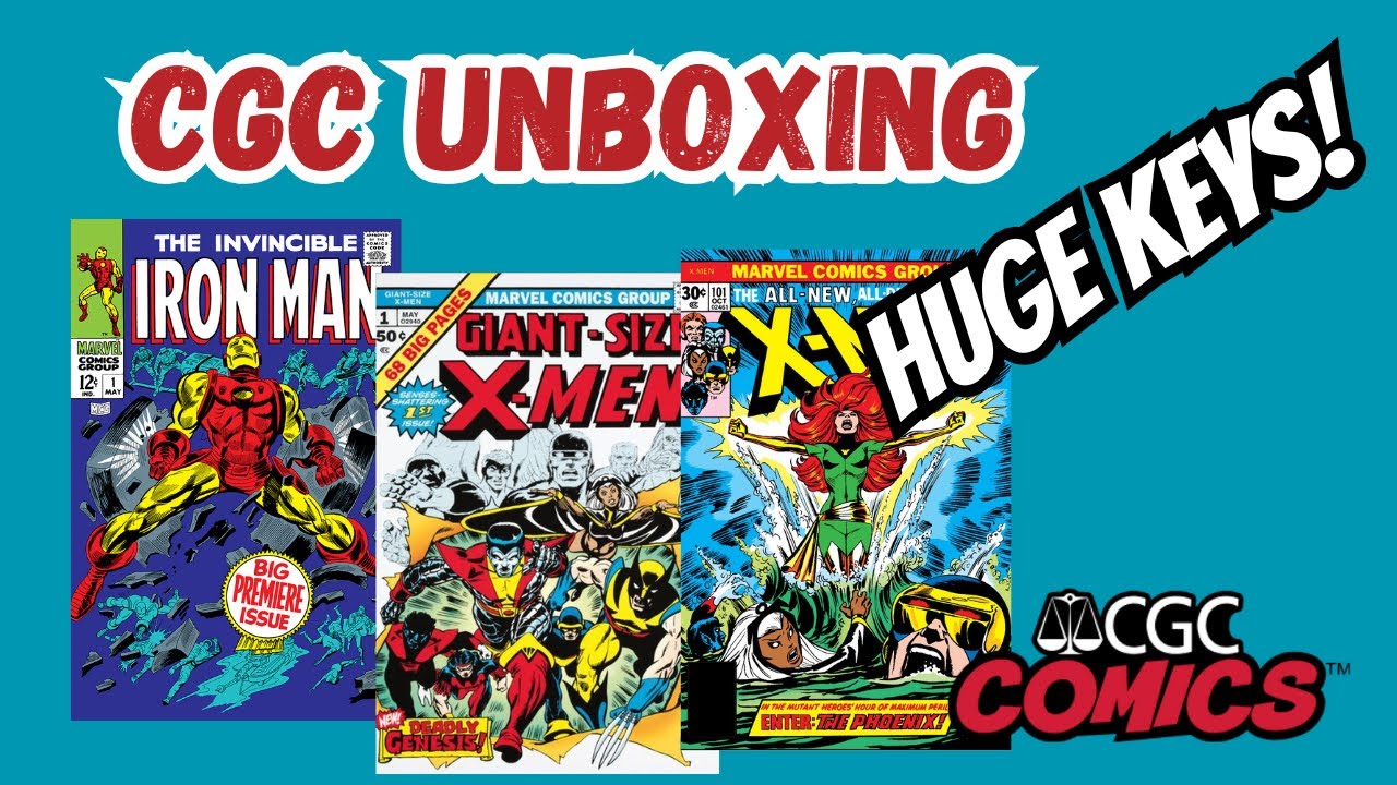 CGC Comic Book Unboxing - Big Key Issues! - YouTube