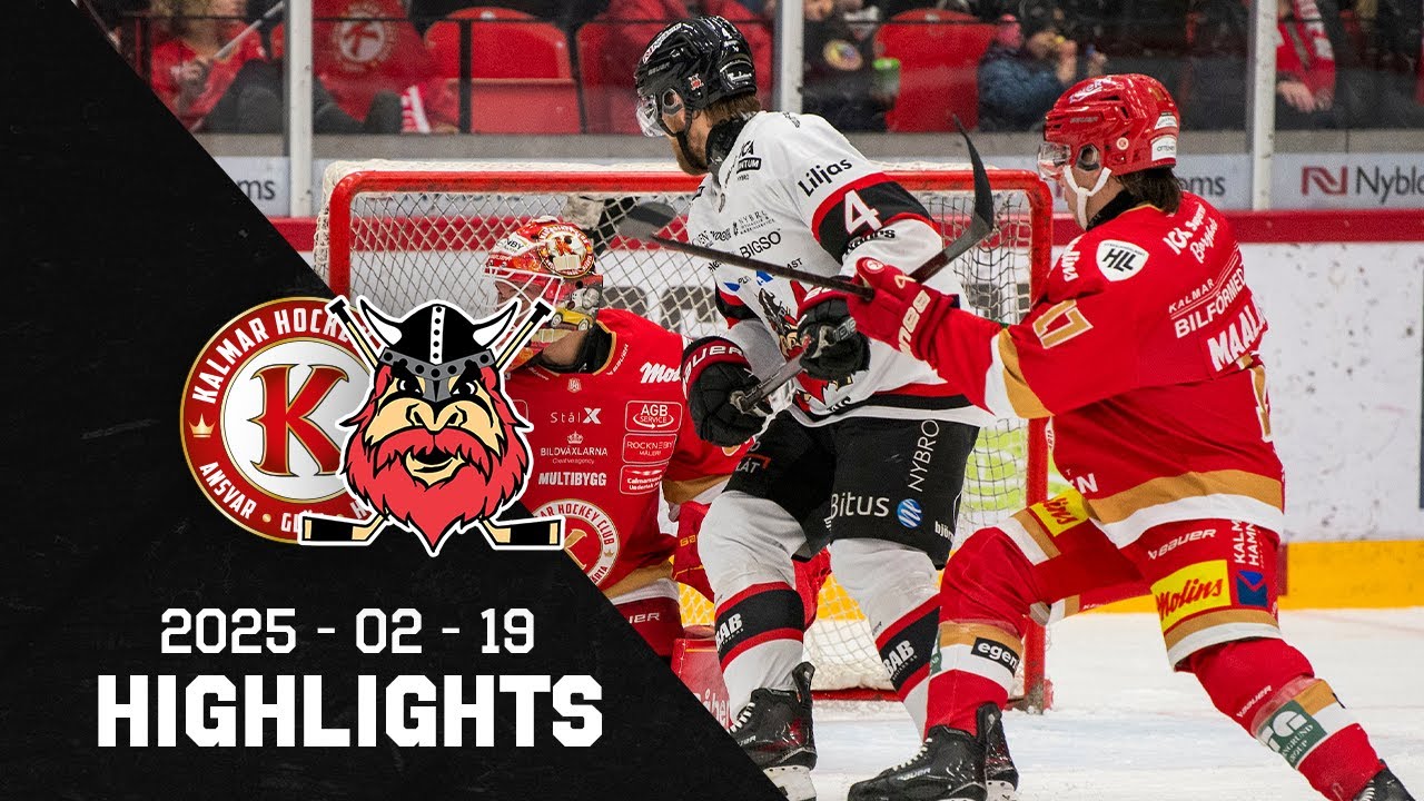 Highlights: Kalmar HC - Nybro Vikings (4-0) - YouTube