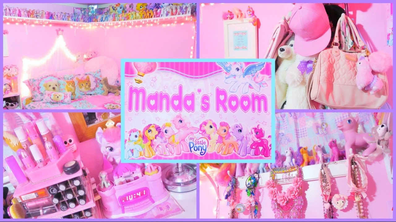 Girly Room Tour! - YouTube