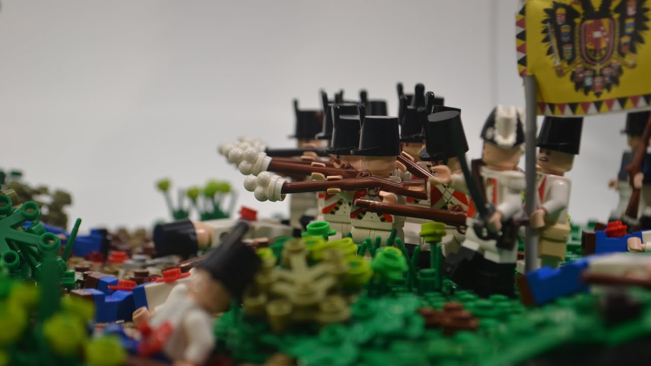 LEGO Napoleonic War the Battle of Leipzig 1813 - YouTube