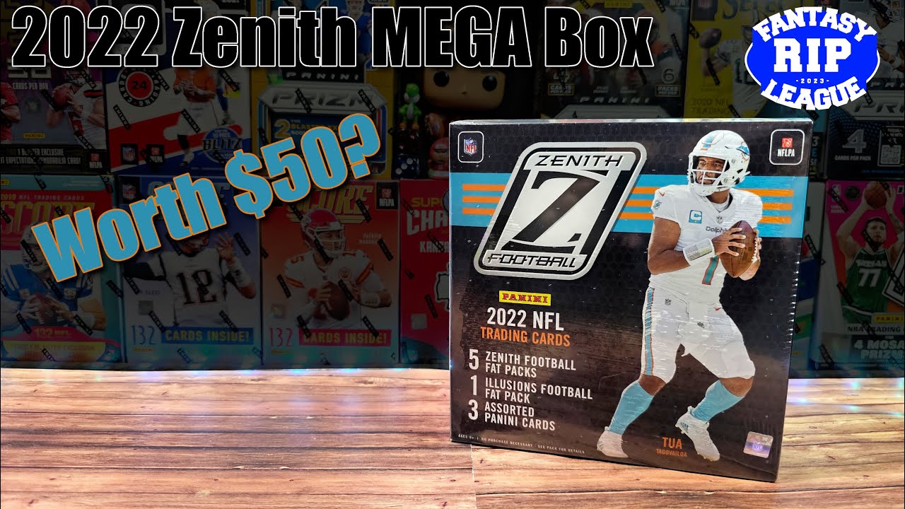 2022 Zenith Football MEGA Box | Interesting Mix Up Product, BUT is it ...