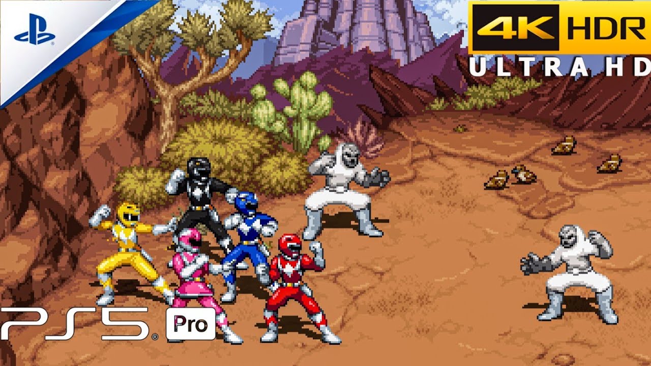 Mighty Morphin Power Rangers: Rita's Rewind (PS5 Pro) 4K 60FPS HDR ...