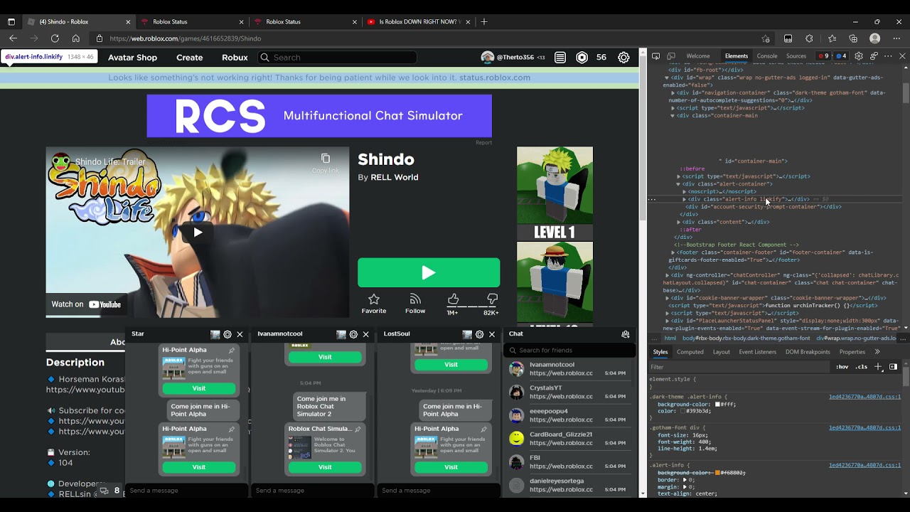 how to fix roblox outage - YouTube