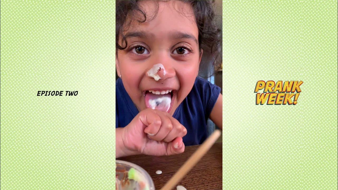 Prank Week! Pranks on the Kids! - YouTube