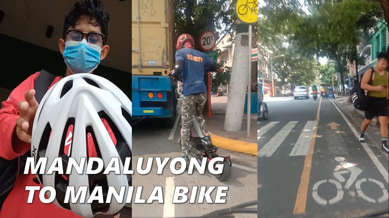Mandaluyong to Manila Bike Commute | Short Sunny Ride | 10-17-2023 ...