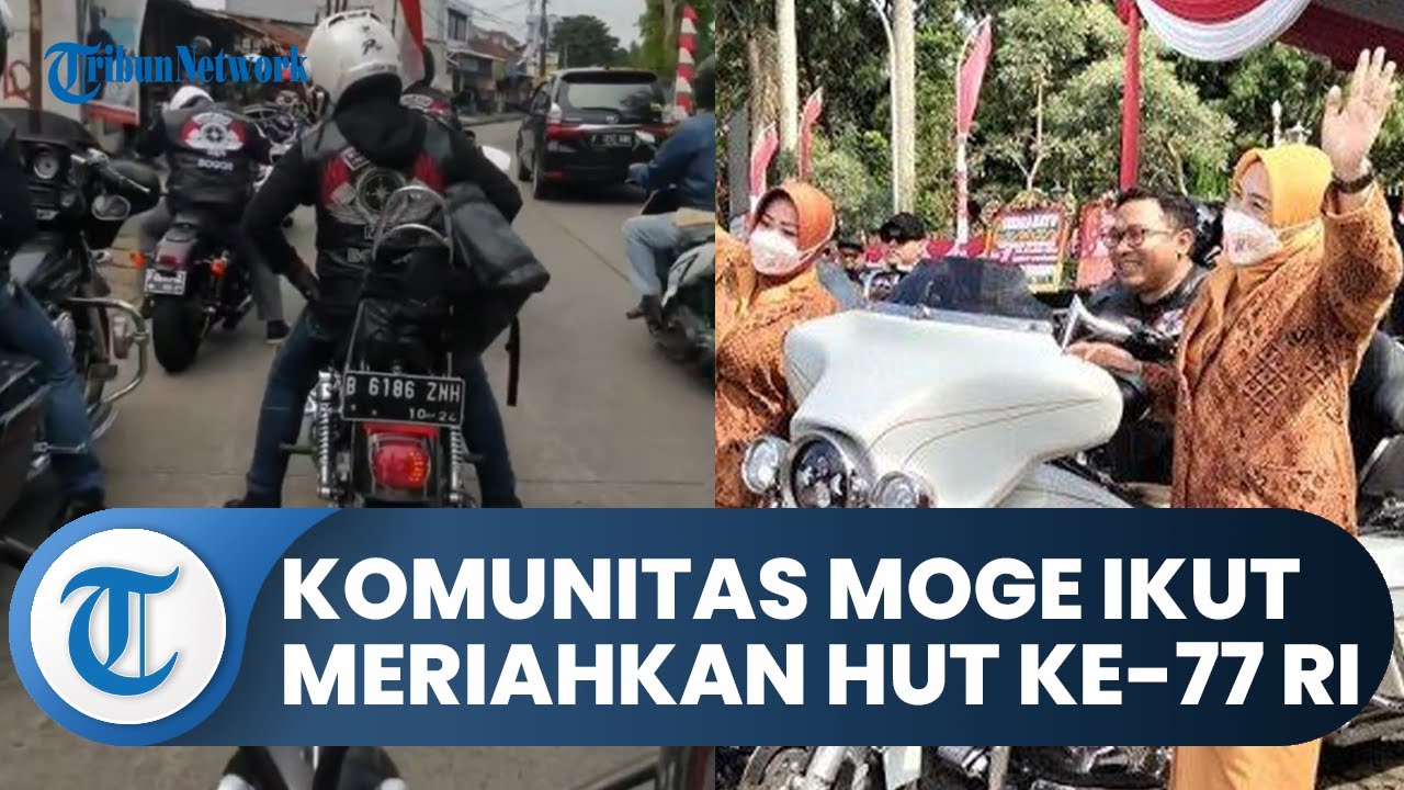 Komunitas Moge di Bogor Ikut Meriahkan HUT Kemerdekaan RI, Dapat ...