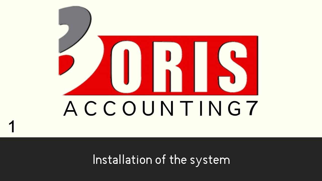 Oris Accounting 7 - Installation of the system (1) - YouTube