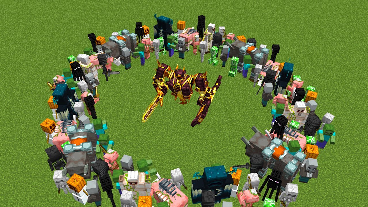 Ignis vs All Minecraft Mobs [Minecraft epic battle] - YouTube