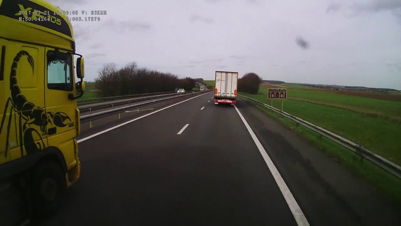 France. Motorway A26, Saint-Quentin — Rœux, 2017, 4x - YouTube