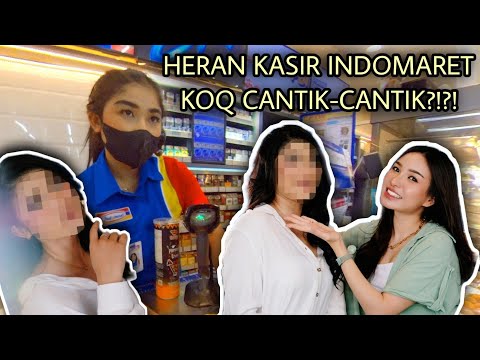 MAKE OVER KASIR INDOMARET LAGI | HERAN PADA CANTIK-CANTIK KASIR INDOMARET