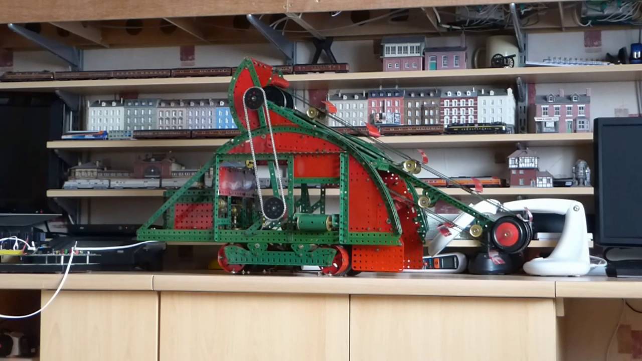 Meccano Trench Digger - YouTube