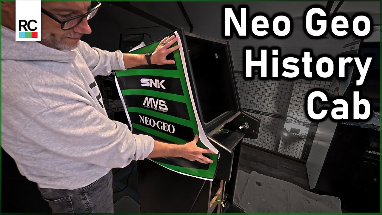 Making a Neo Geo History Cab | Unfinished Business - YouTube