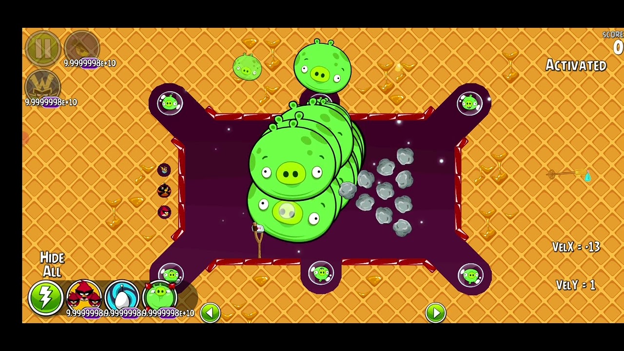 Angry Birds Space Cosmic Madnees Android Port Gameplay - YouTube