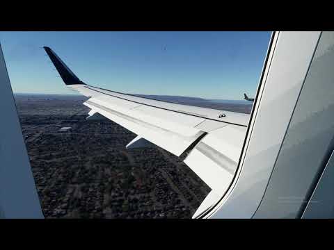 Microsoft Flight Simulator 2020 A320 LAX Wing View Landing - YouTube