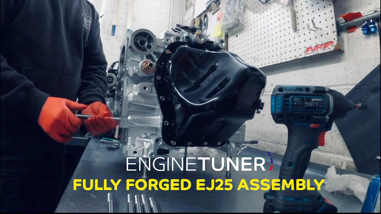 Enginetuner RAW // Assembling an EJ25 long block Timelapse. - YouTube