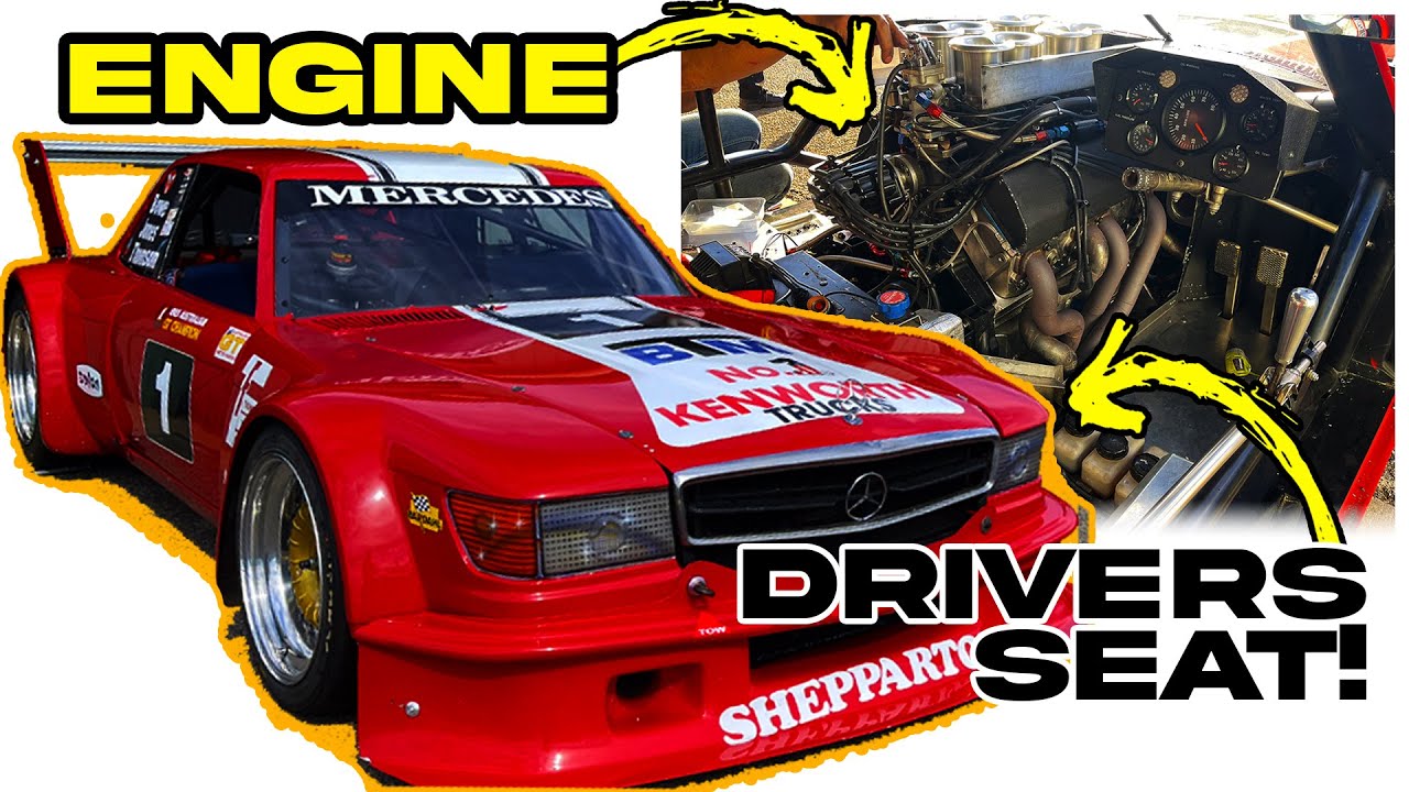 The Wildest Mercedes 450 slc EVER! - 1100hp Insane Monster of a Race Car - In The Pits Blend ...