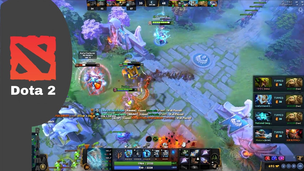 Zeus Is Global Pressure Hero ! Dota 2 Indonesia - YouTube