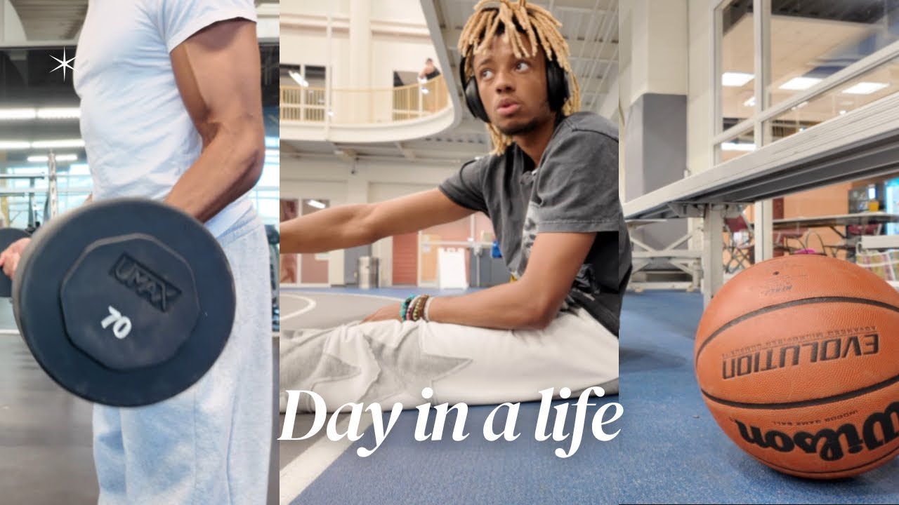 Daily Gym & Basketball Training Routine | Fitness & Hoops Vlog - YouTube