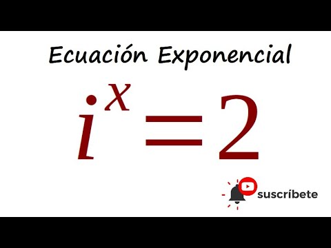 Interesante ecuación exponencial compleja - YouTube