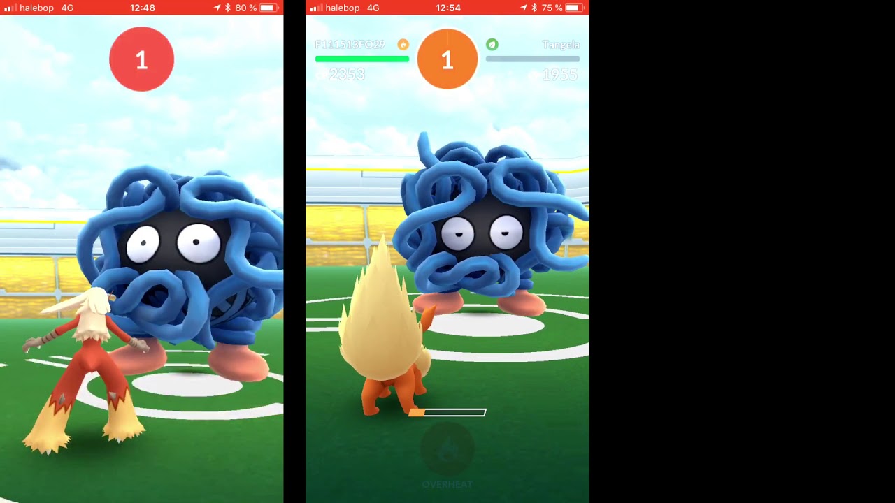 Tangela solo raid - Pokemon GO - YouTube