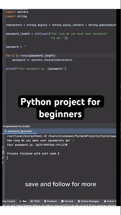 Python Project For Beginners Softwareengineer Learntocode Pythonforbeginners