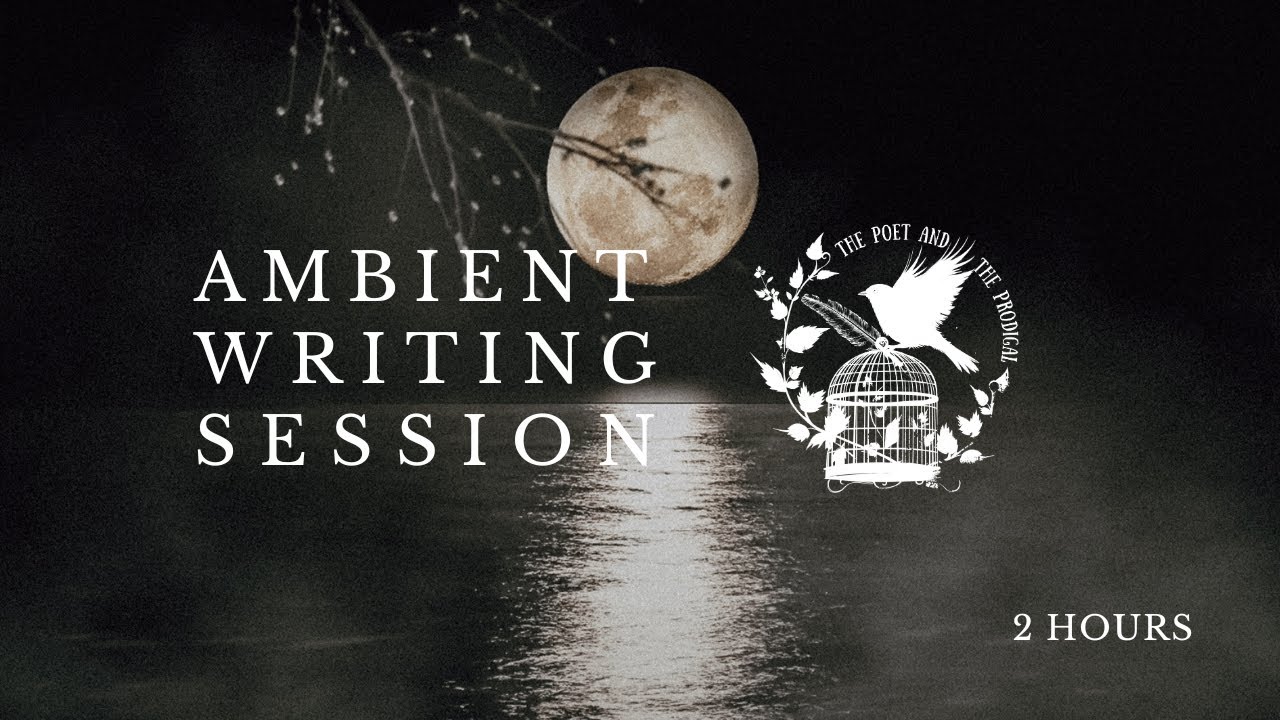 Writing by Moonlight in a Lake House (Soft Piano Music/Lake Ambience ...