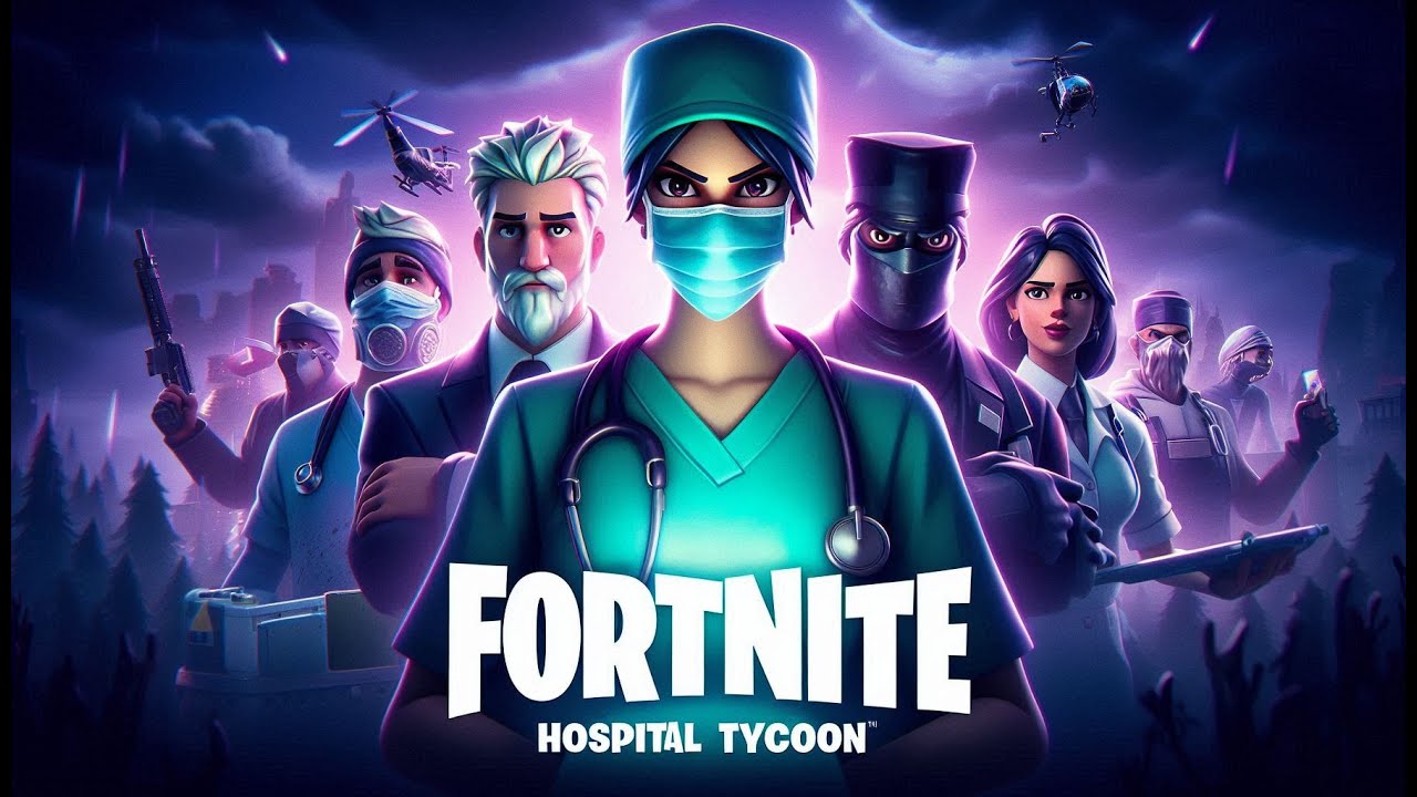 I Built a Hospital in Fortnite! - YouTube