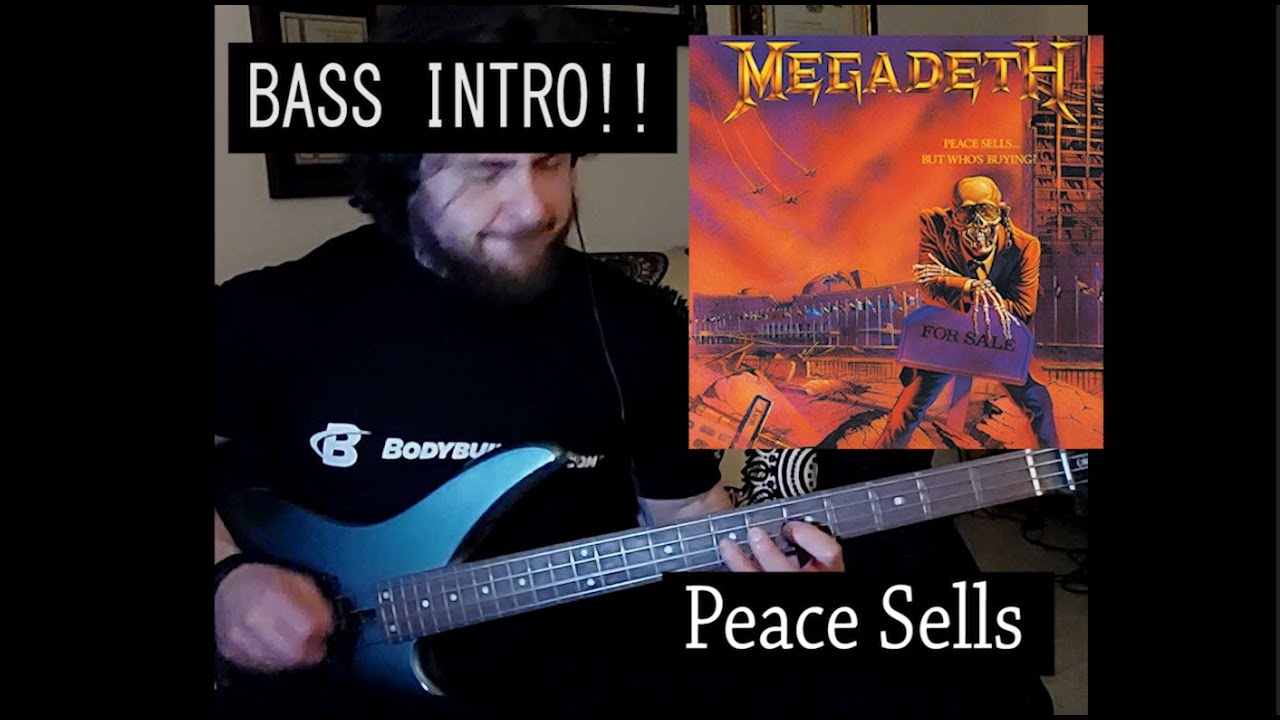 Megadeth Peace Sells Bass Intro Cover - YouTube