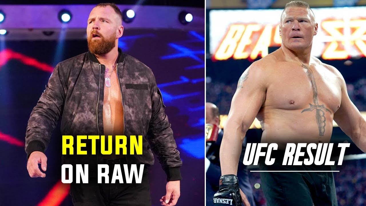 Dean Ambrose RAW RETURN REVEALED ! Brock Lesnar UFC Fight & Result ...