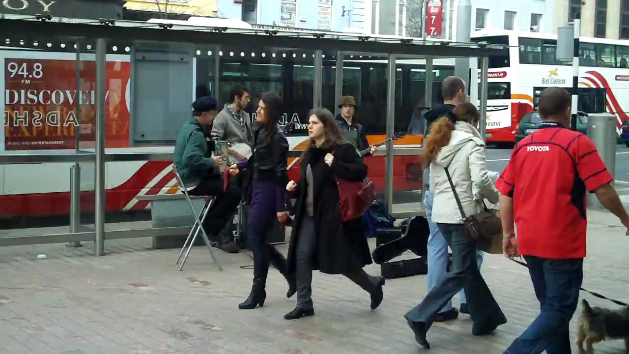 Buskers On Patricks Street Cork City - YouTube