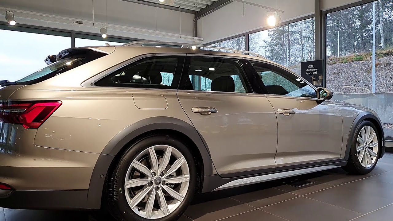 NEW COLOR Carat beige Audi A6 allroad 45 TDI quattro with Saddle Brown ...