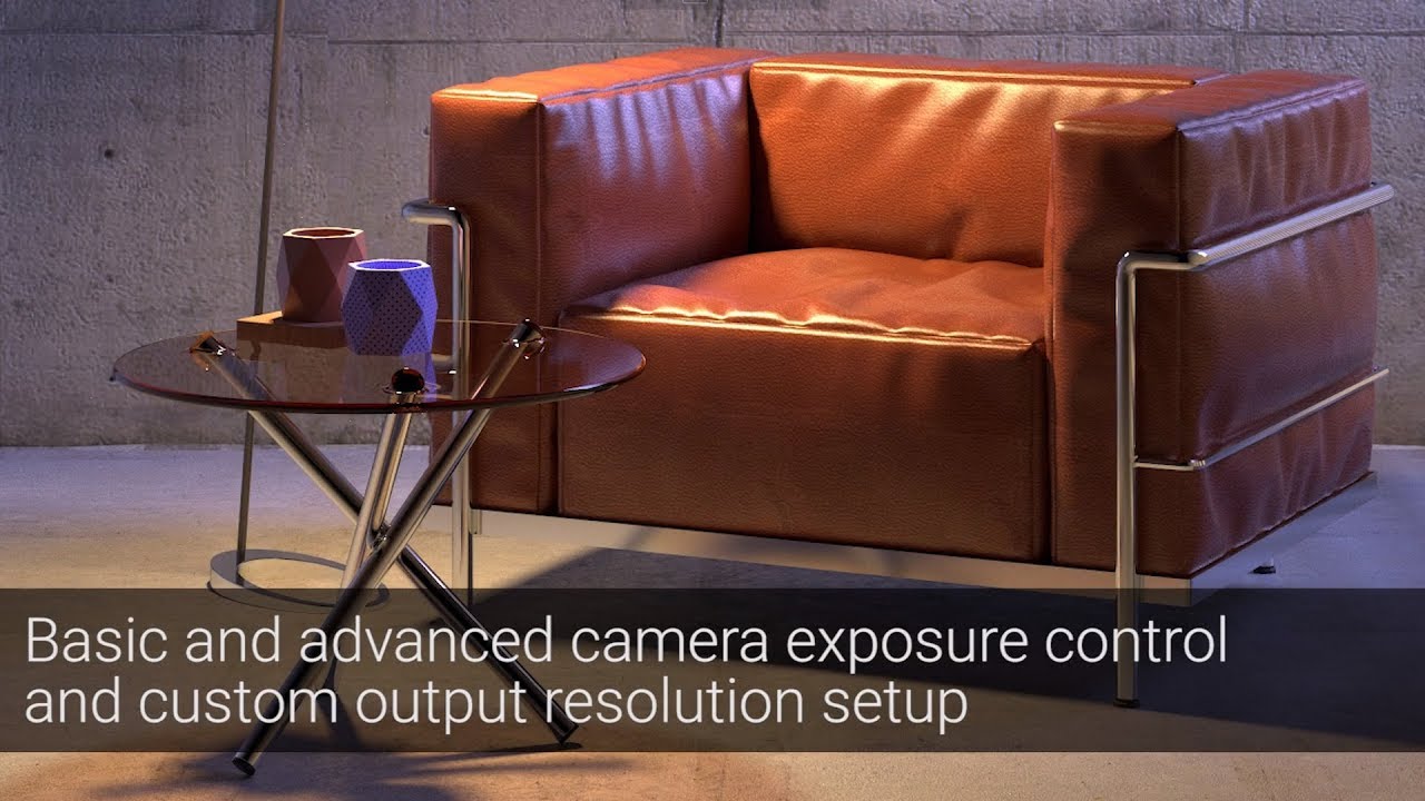 V-Ray Next for SketchUp – Basic & advanced camera exposure control ...
