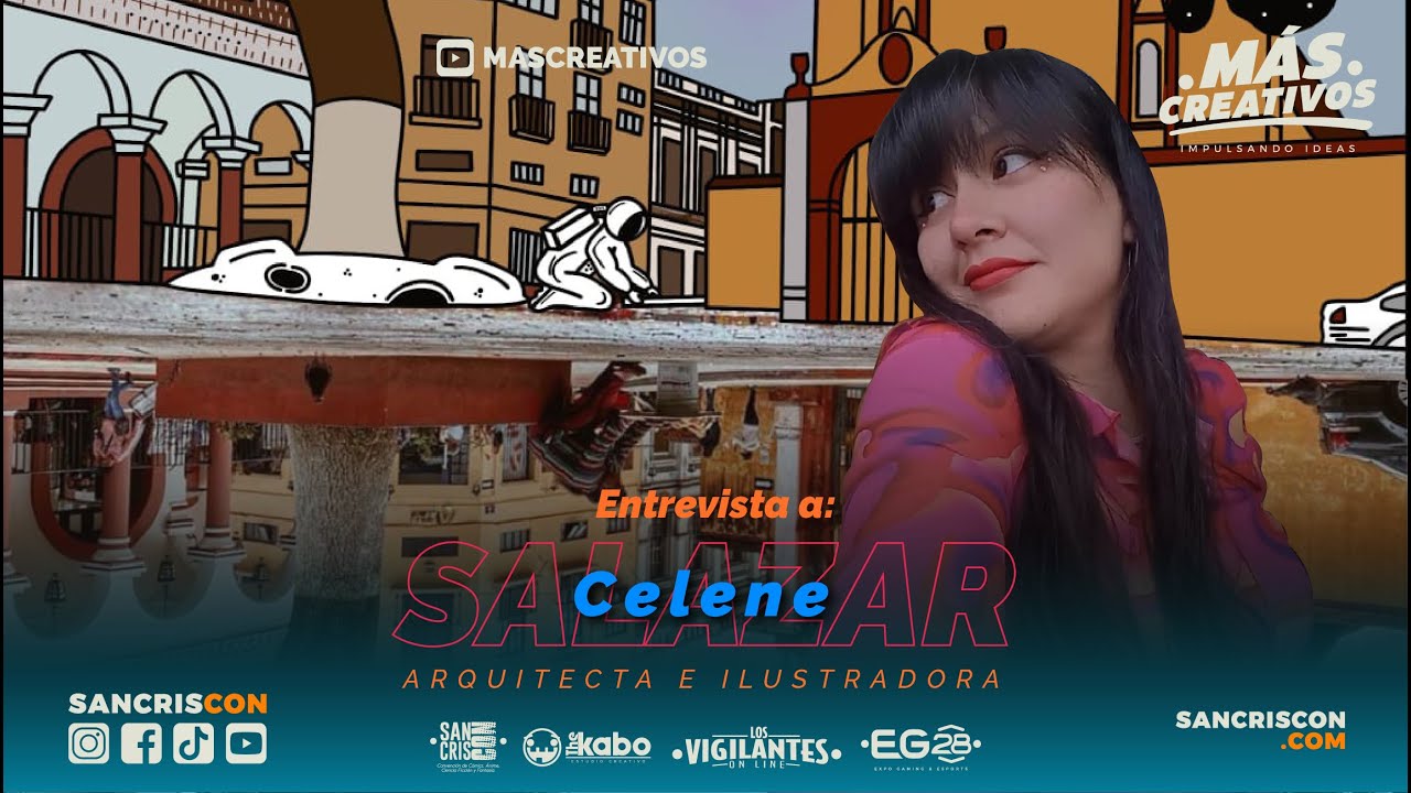 Entrevista con la ilustradora y arquitecta, Celene Salazar - YouTube